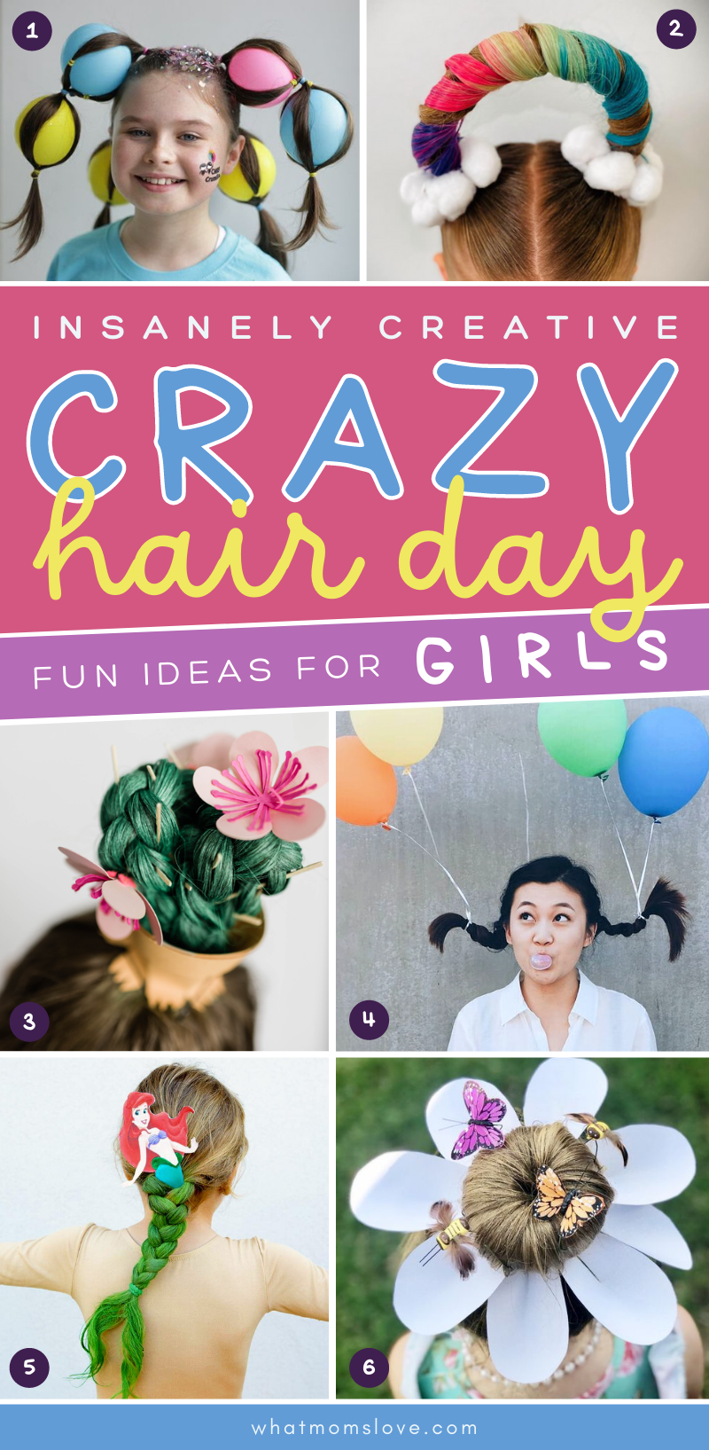 Crazy Hair Day Ideas Crazy Hair Day Ideas For Girls At School Easy